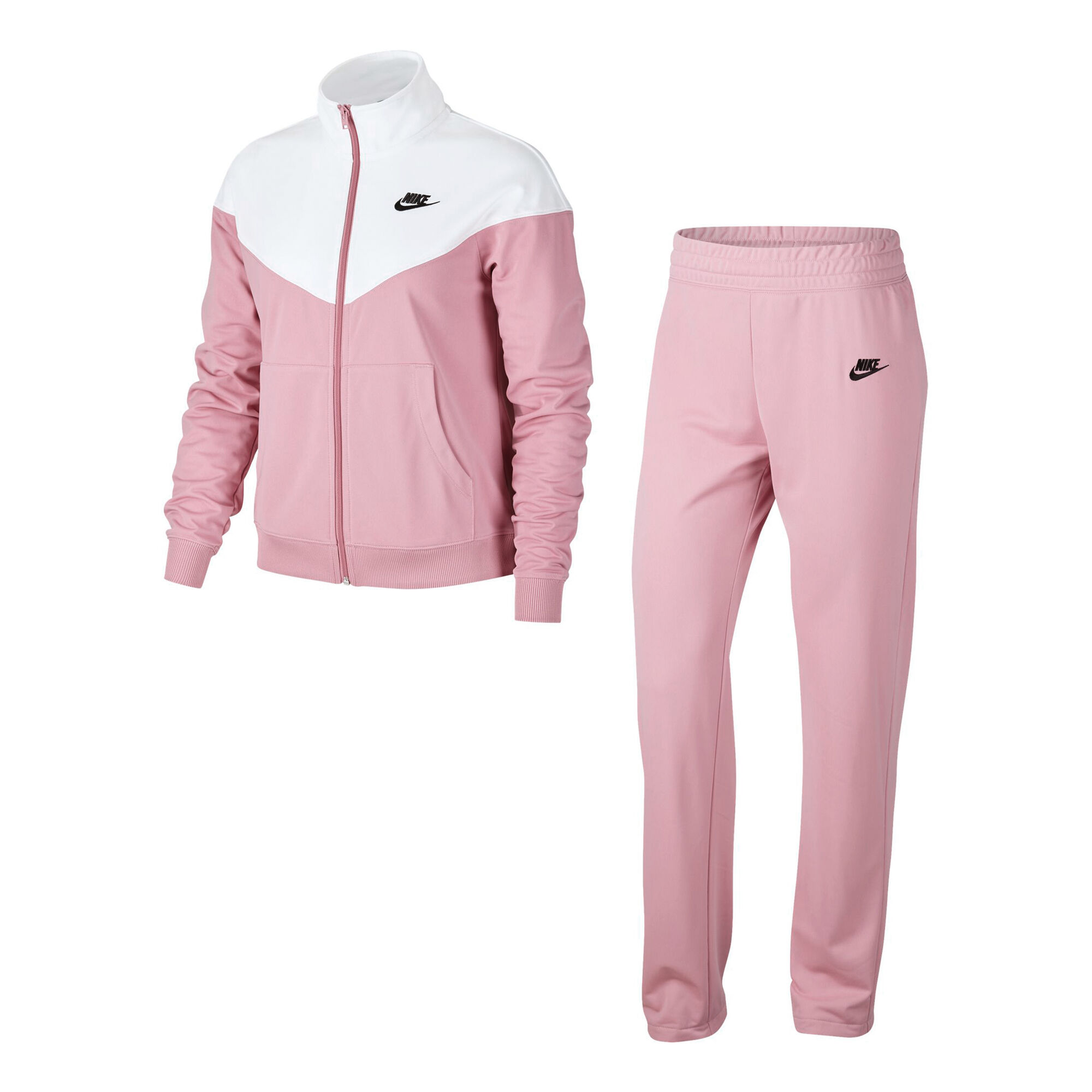 Nike Sportswear Trainingsanzug Damen Rosa Weiß Online Kaufen Running